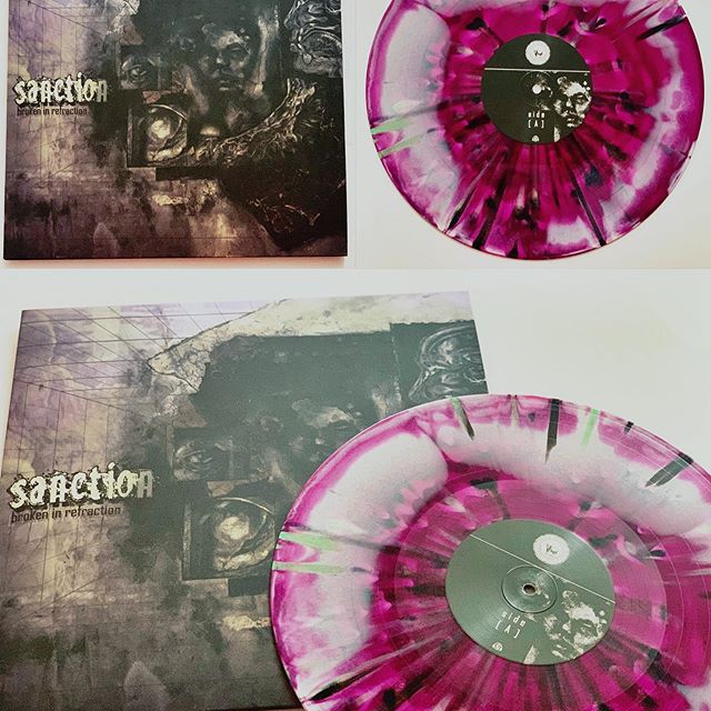 Sanction - Broken In Refraction: LP Morado Splatter - Edición Limitada